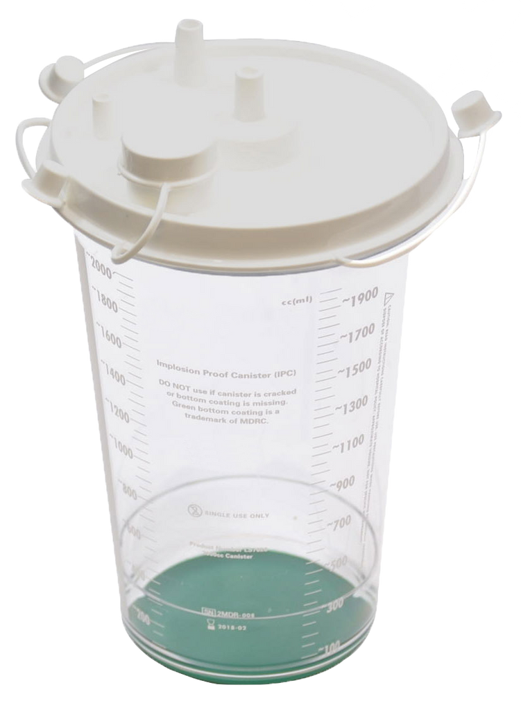 2000cc Waste Canister – Summit Medical, LLC
