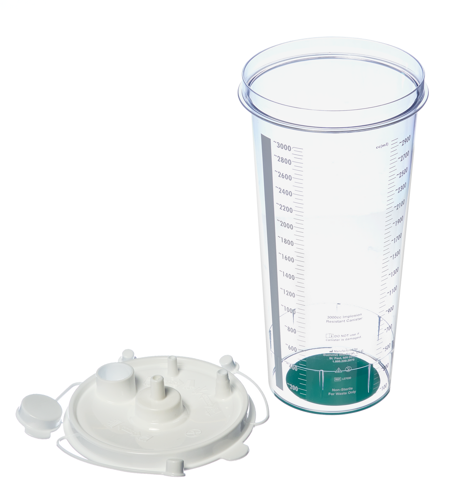 3000cc Waste Canister – Summit Medical, LLC